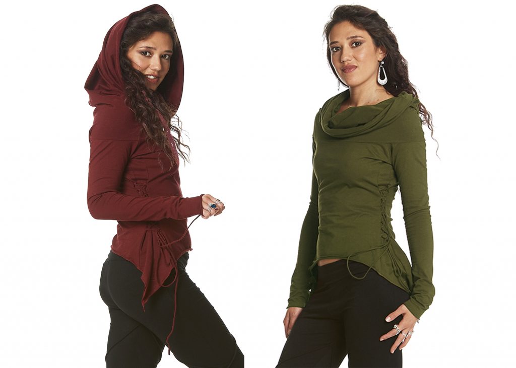 Pixie Top with Laced Sides - Gekko Bohotique - Shipping Worldwide.